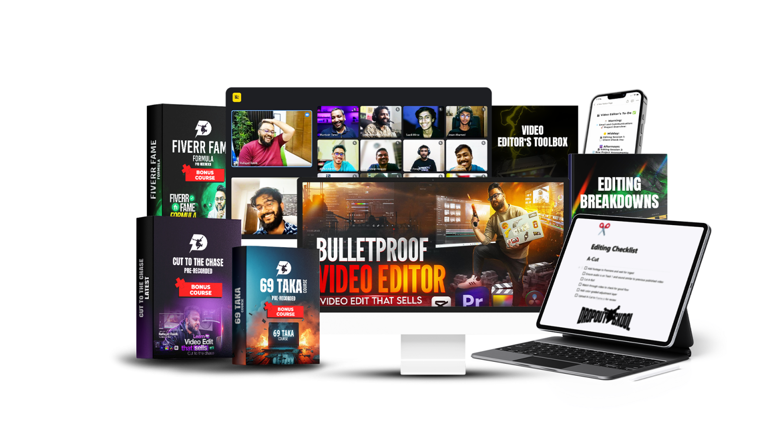 Bulletproof Video Editor – Dropout Skool